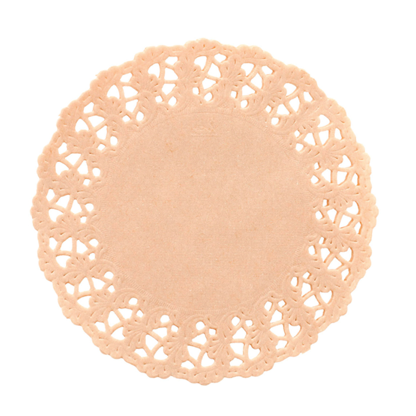 NAPERON PAPEL KRAFT REDONDO 19cm EMB.250 (225.10) - PGraça